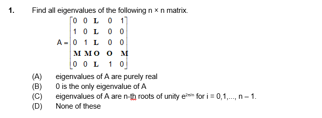 Matrix and Determinant - Eduncle Study Notes with Formulas, Questions ...