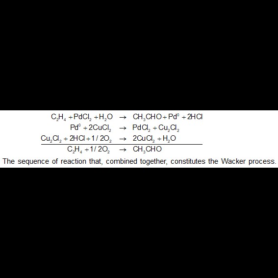 For the Wacker process, pick the correct statement(s) from the following