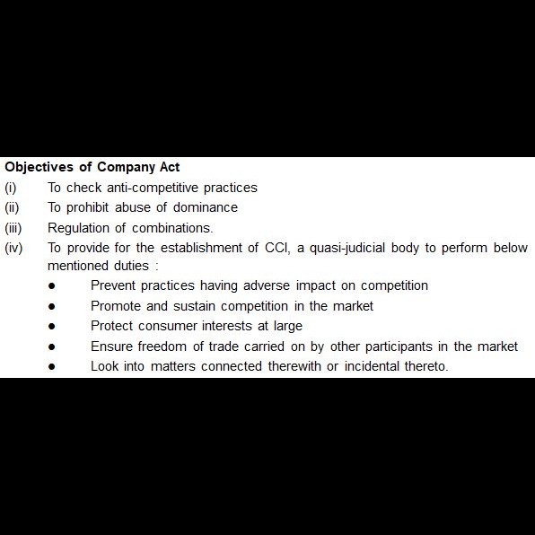 Which of the following is not the objective of the Competition Act, 2002