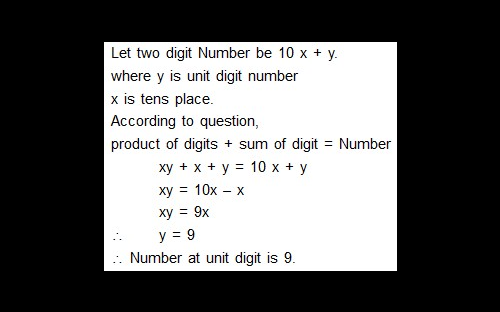 N is a two digit number such that the product of its digits when added ...