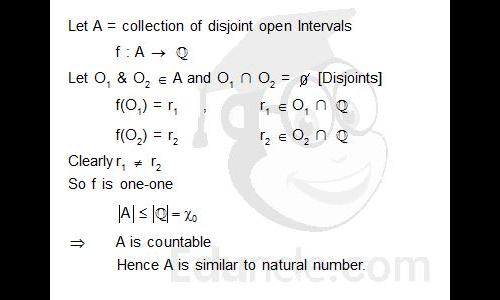 Explain :-\n\nset of all disjoint open intervals is similar to set of ...