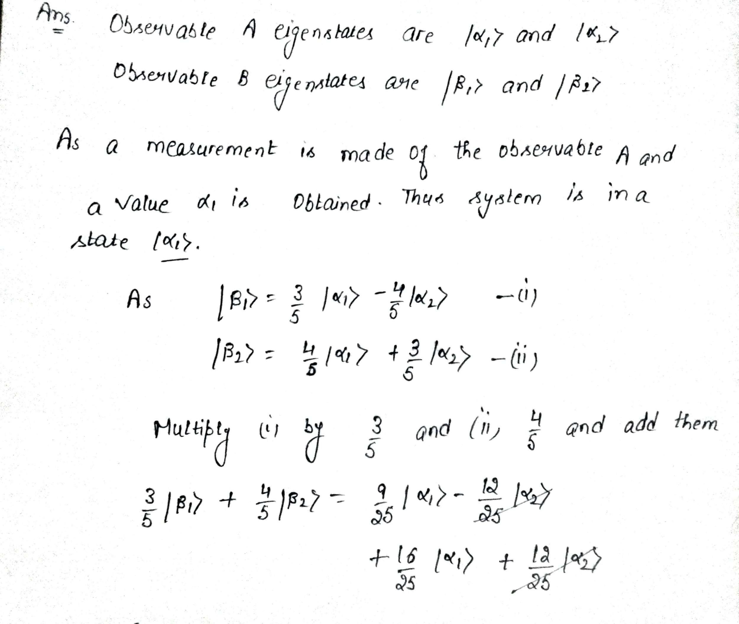 (a) a a two state quantum system h taotserabiestndb r aownthatthe ...