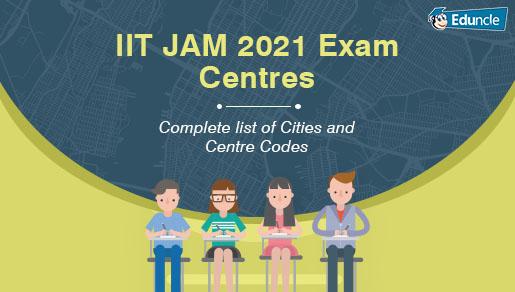 IIT JAM Exam Centres 2021 – Complete list of Cities and Centre Code