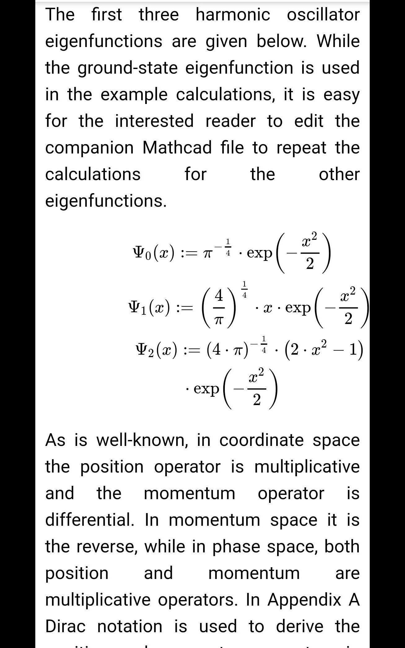 What Is Wave Function In Coordinate And Momentum Representations