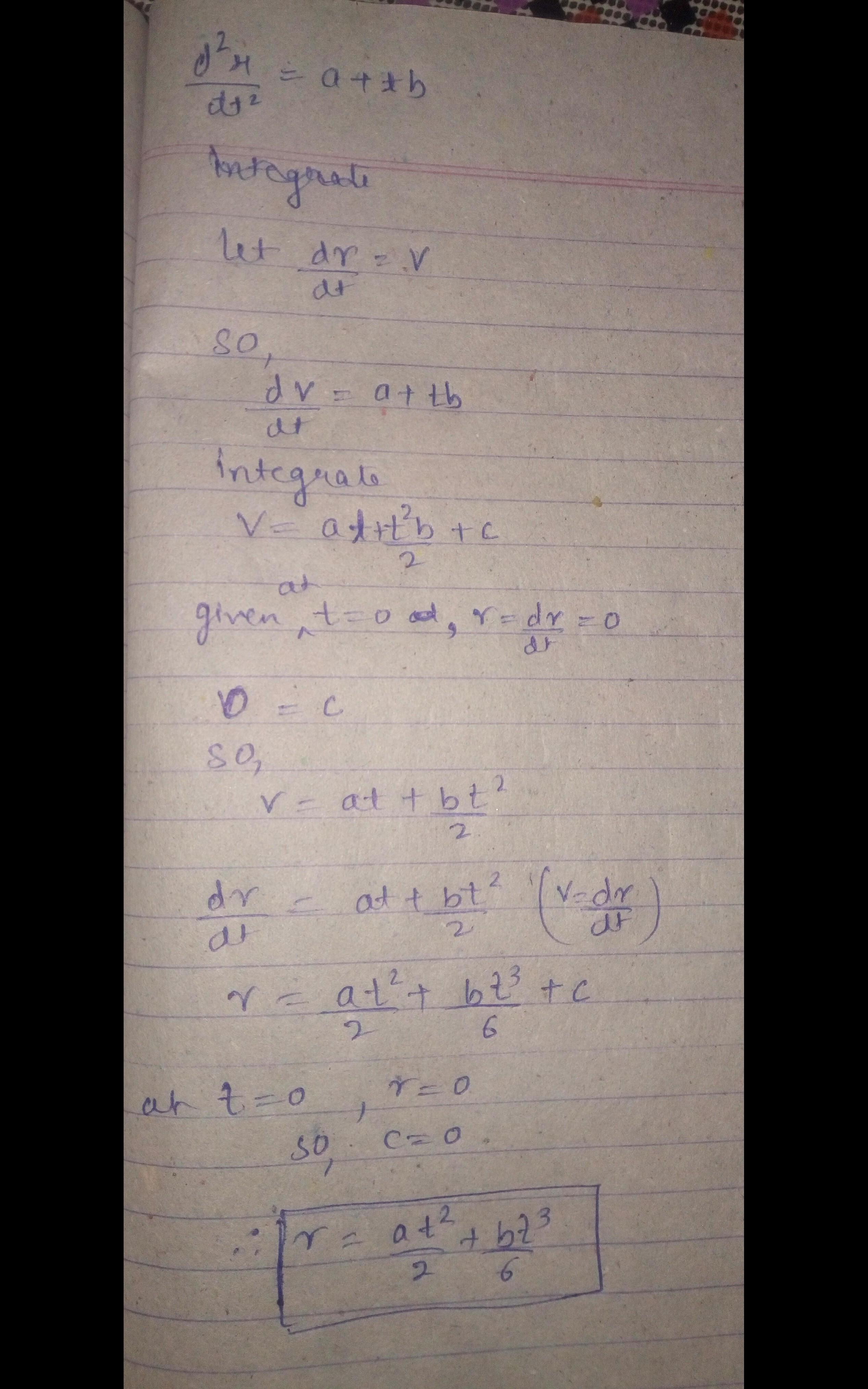 Example Find The Value Of R From The Equation D r Dt A tb Given That example-find-the-value-of-r-from-the-equation-d-r-dt-a-tb-given-that