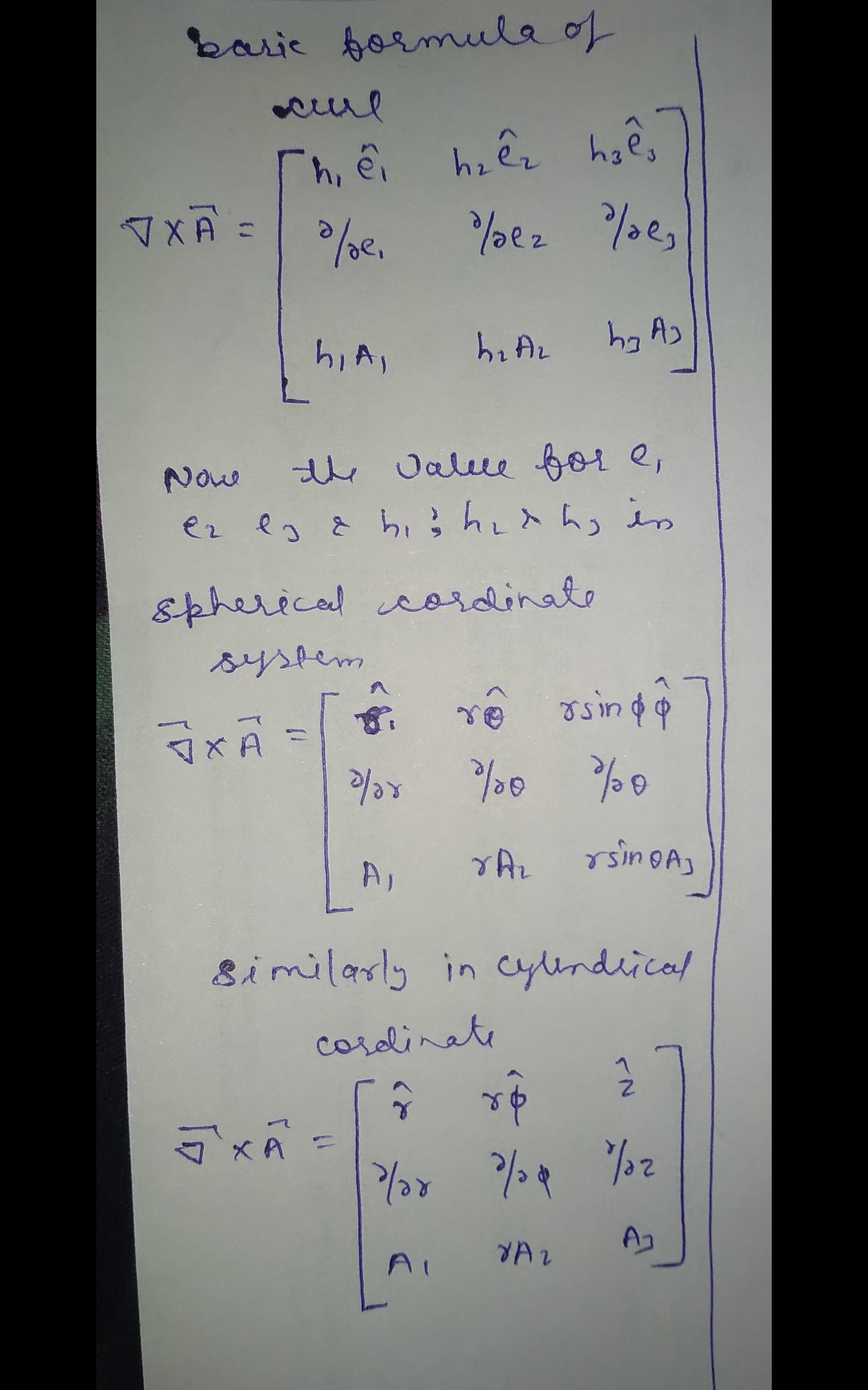 What Is The Right Formula For Calculating The Curl In Spherical Polar 