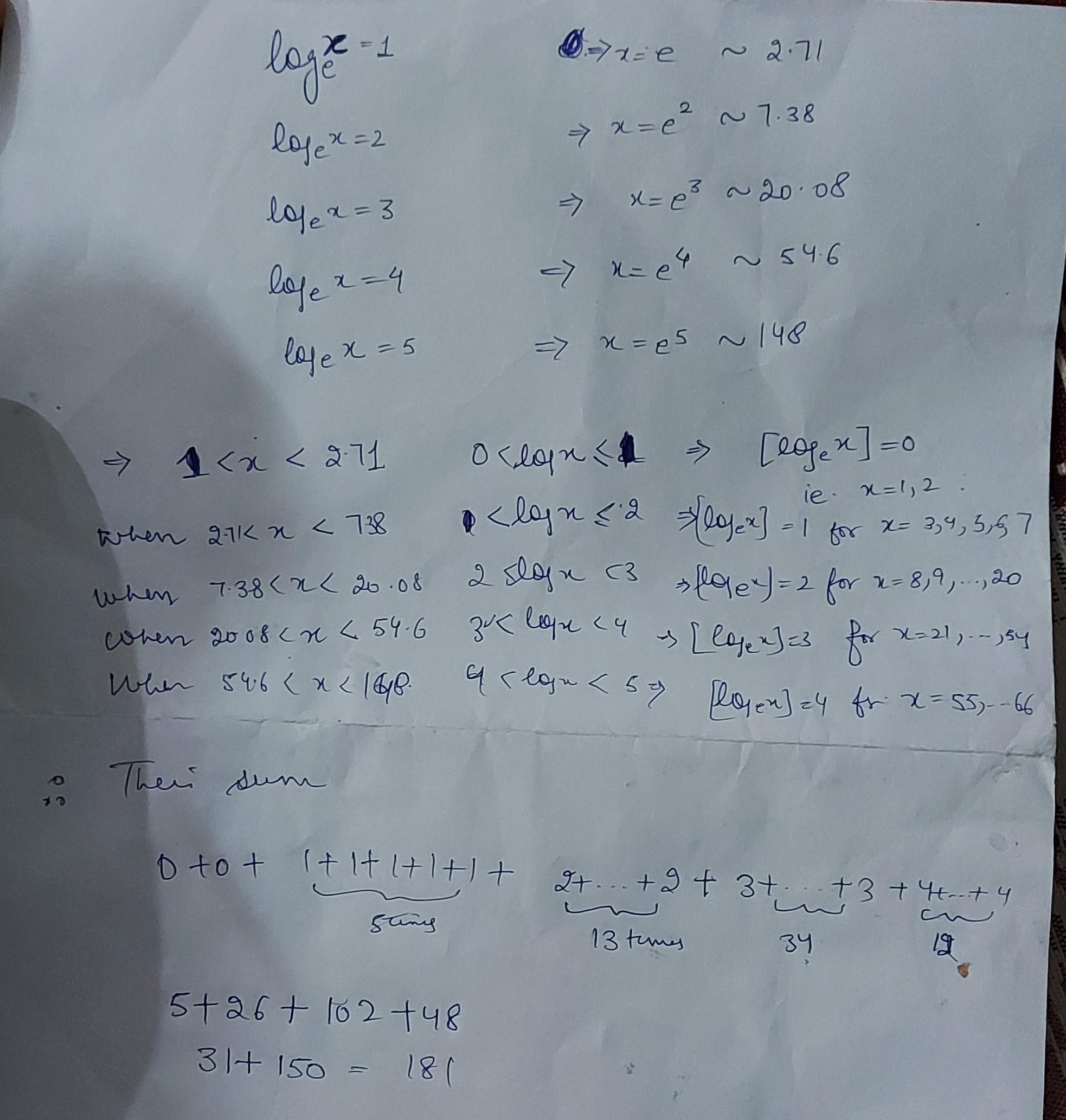 23 Find The Exact Value Of Log 1 log 2 log 3 log 66 