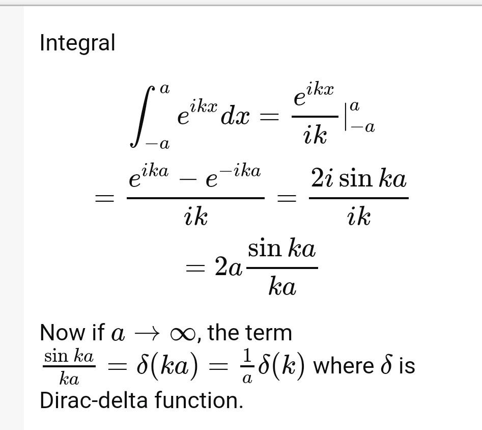 Solve integral