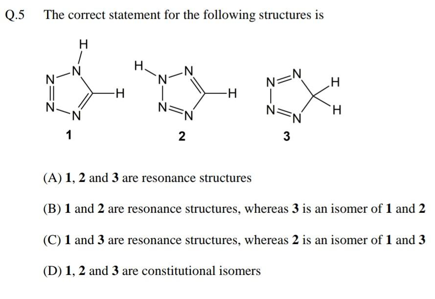 What is the difference between isomer and resonance, how can we identify which is