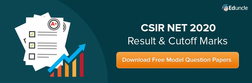 CSIR NET Result 2020 Out (JRF/LS) - Cutoff, Score Card