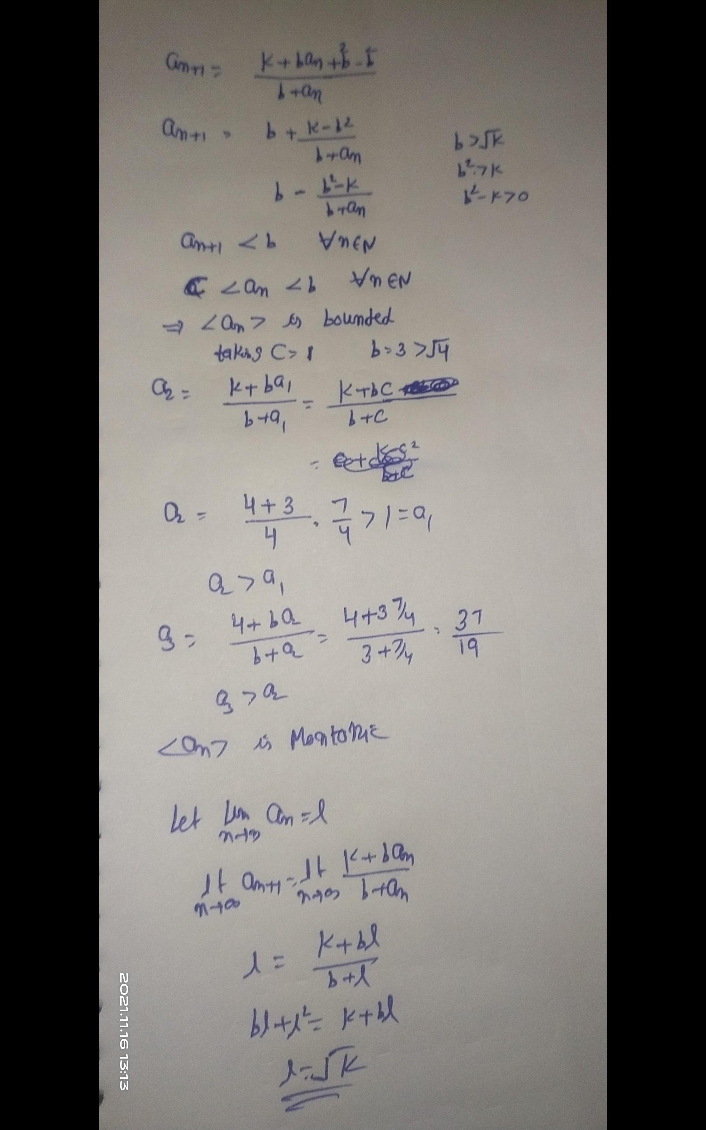 How To Show That The Sequence Is Monotonic Increasing Or Decreasing