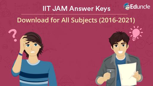 IIT JAM 2021 Answer Key: Download Subject-wise Answer Key