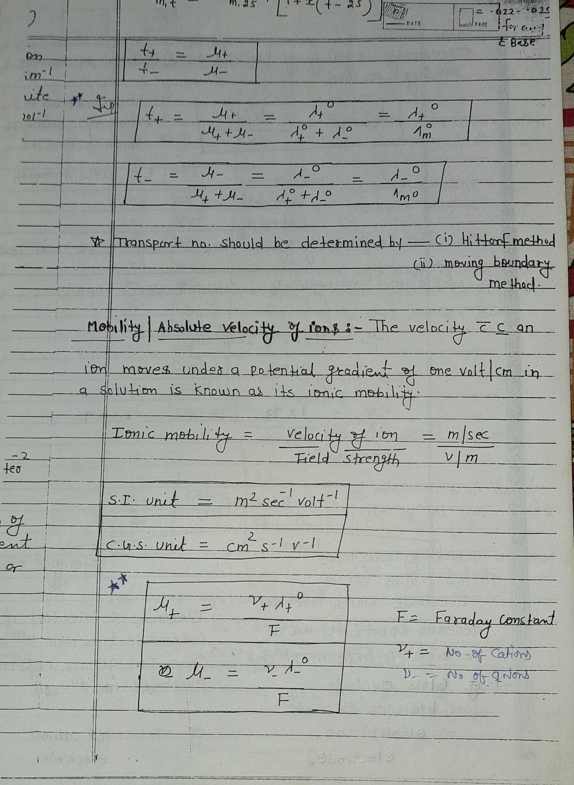 Sir what is the relationship between transference number and ionic ...