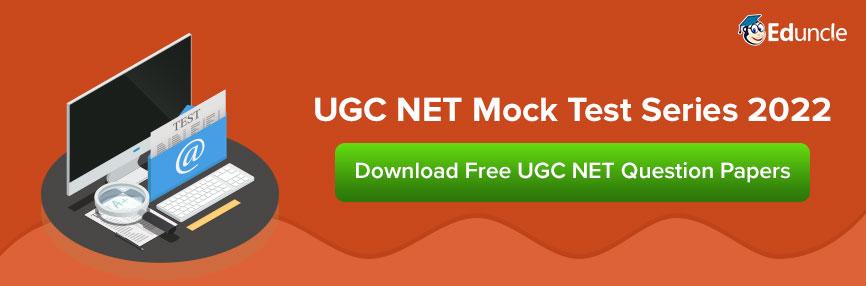 NTA UGC NET Mock Test 2022 - Practice Online Paper 1 & 2