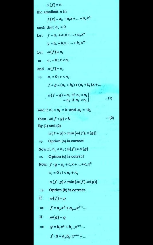 23 Let R Be A Commutative Ring With Unity And R X Be The Polynomial