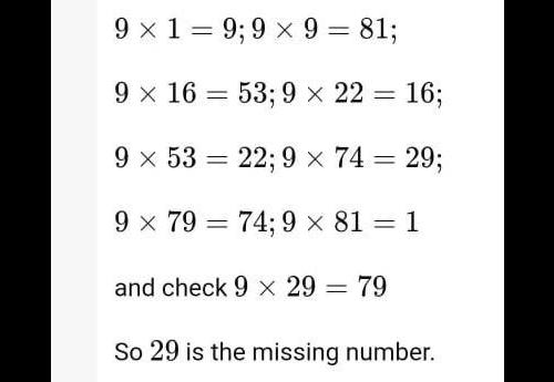 38. in order to form a group of 9 integers with operation multiplication modulo 91,
