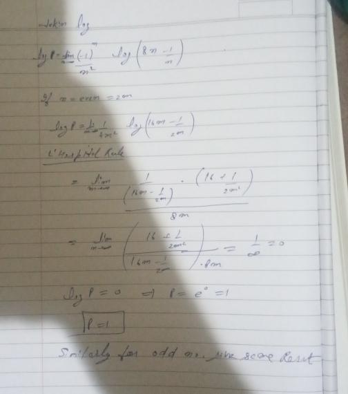 Iit-jam 2016-ma]| the value of lim | 8n- is equal to n