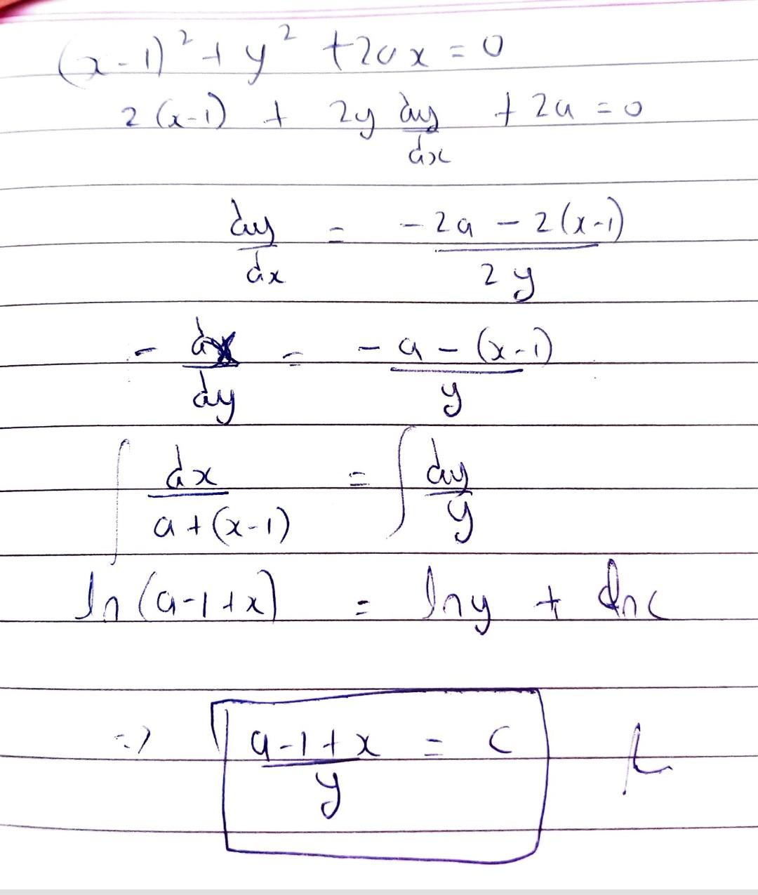 Find Orthogonal Trajectory
