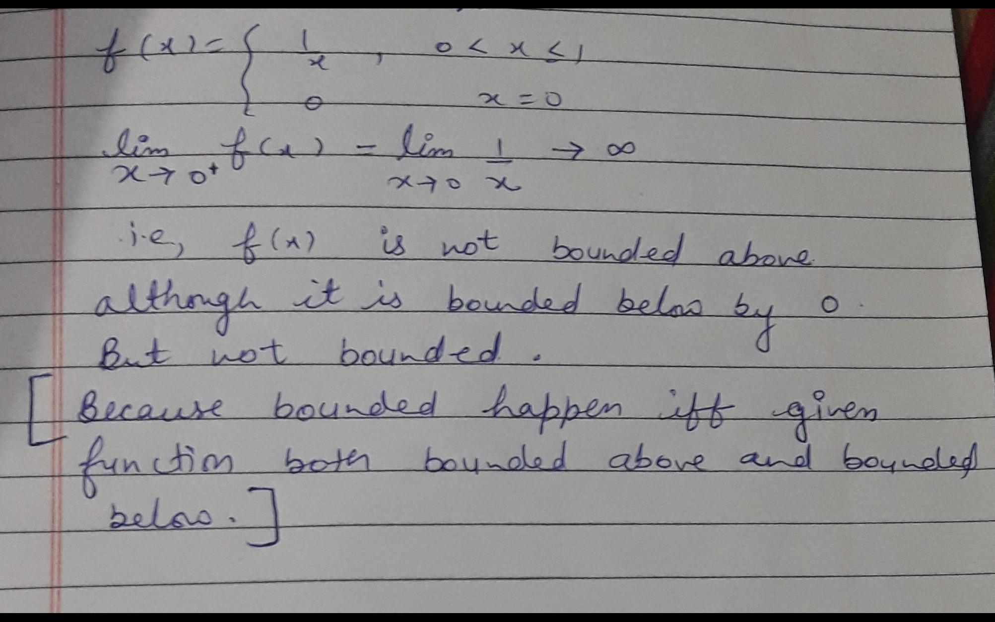 Is this bounded or not