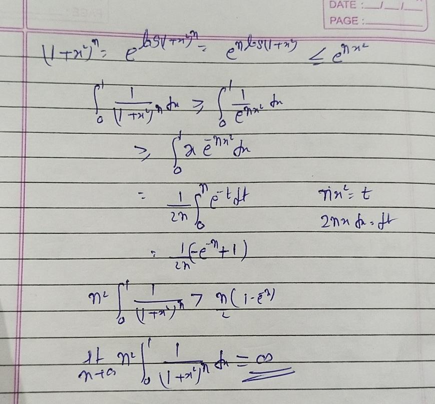 (1it-jam 2021) - dx is equal to. 23. the limit lim n 0(1+ /2 (a)1 (c+ ...