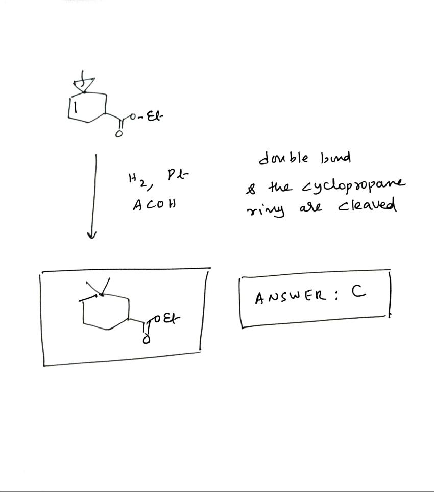 (153 h2. pt acoh product is: cooet (c) (d) (a) (b) ch,oh cooet cooet ch,oh