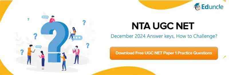UGC NET Final Answer Key 2024 (Released) - Step to Download PDF